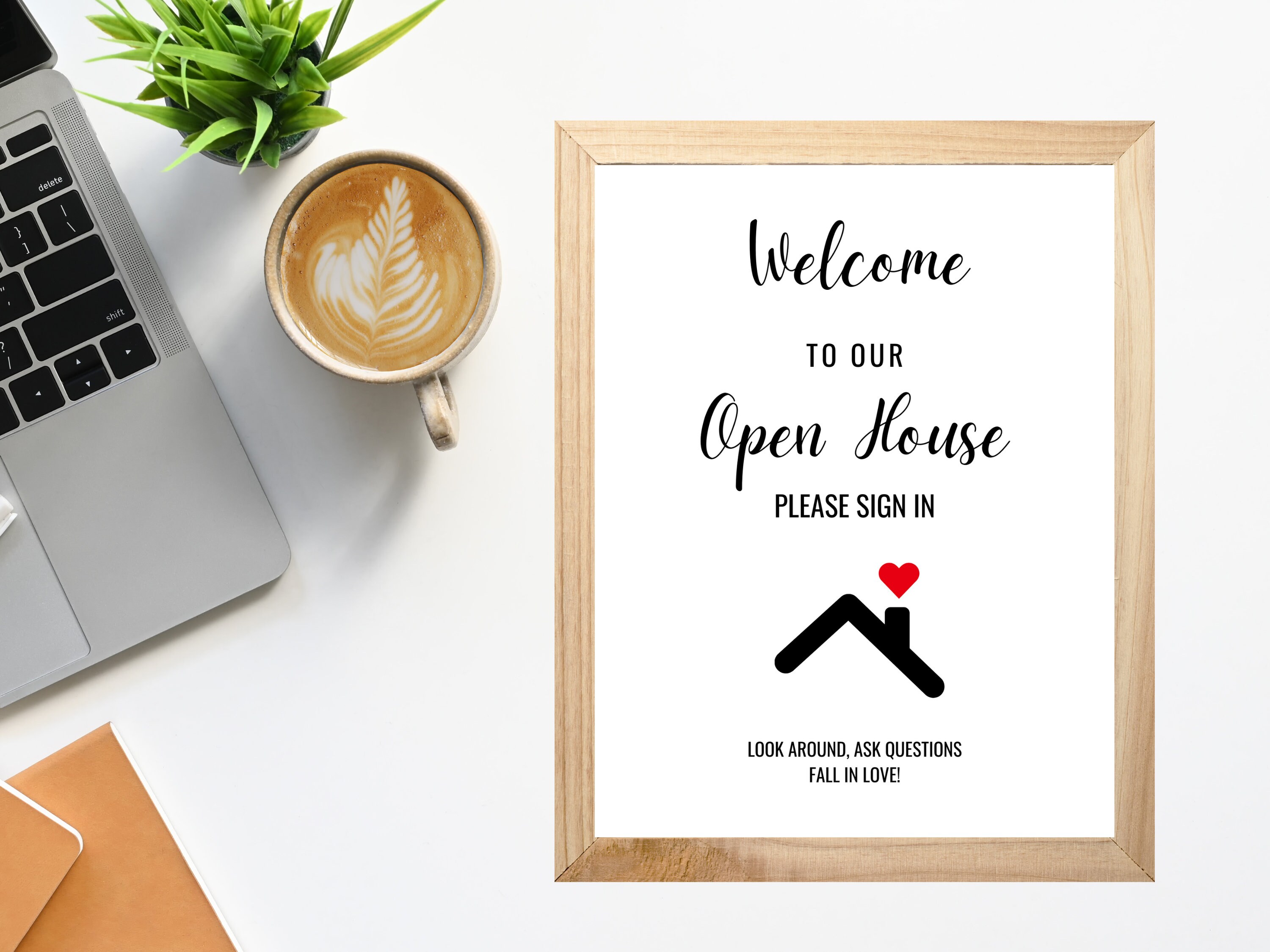 Realtor Open House Printable Bundle, Sign in Sheet, Open House Flyer ...