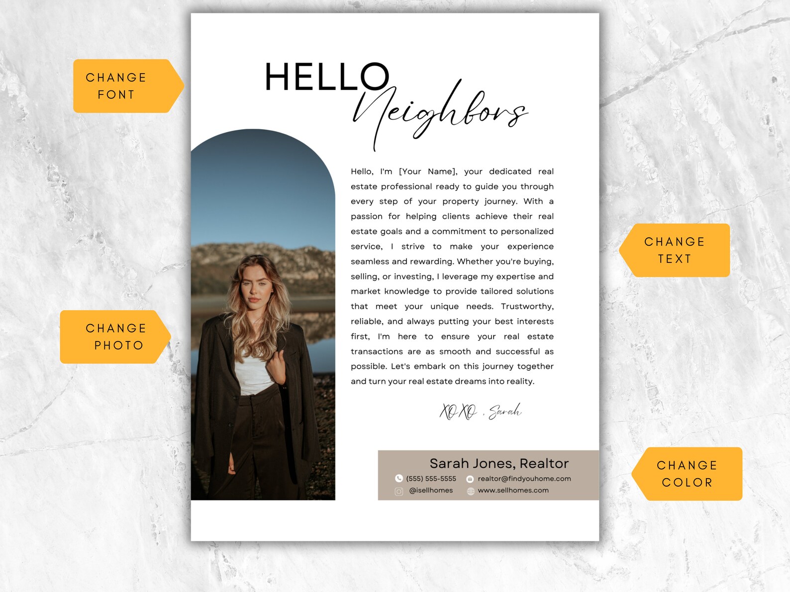 Realtor Prospecting Flyer, Real Estate Custom Template, New Agent Flyer ...