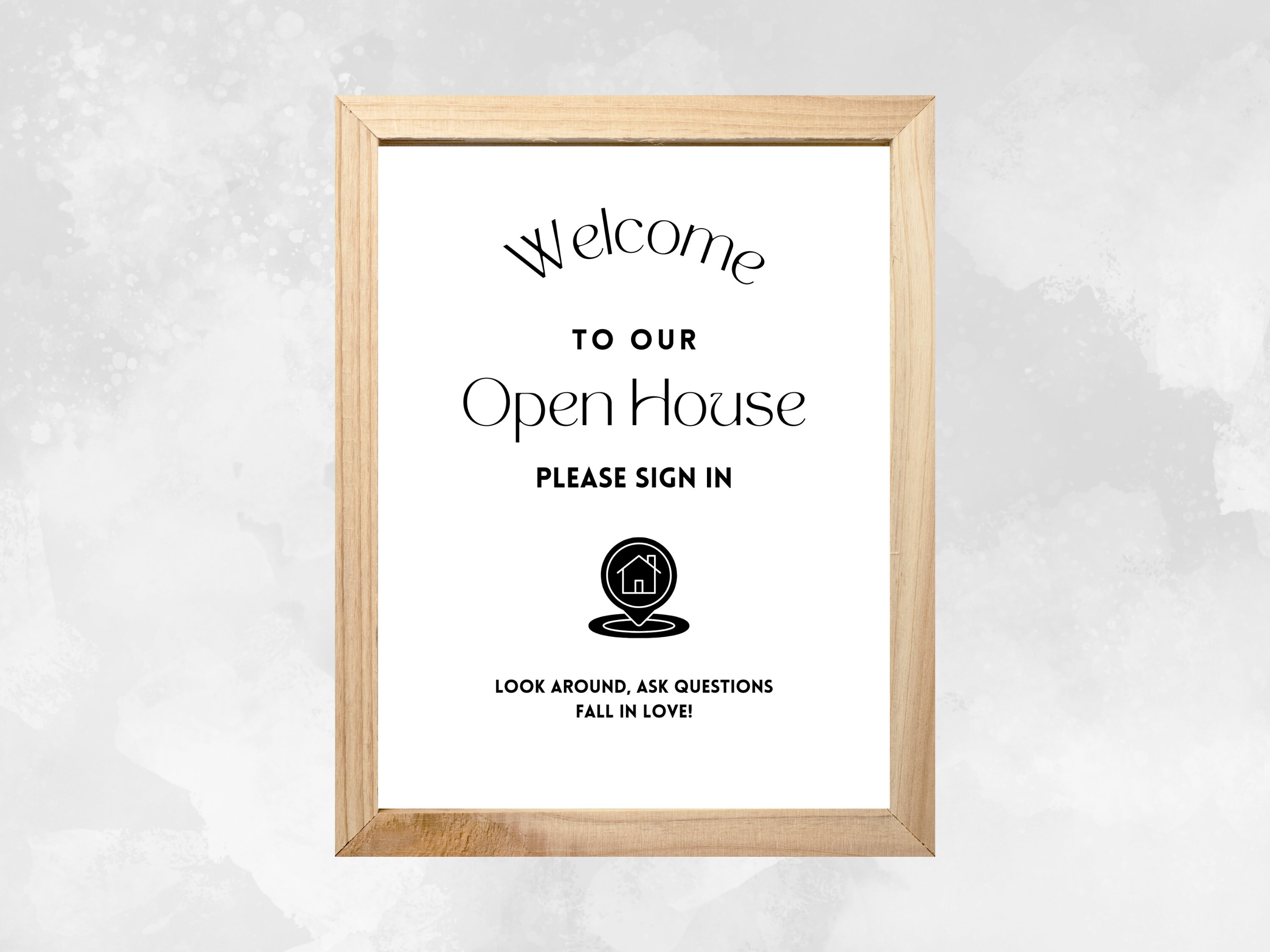 Realtor Open House Printable Bundle, Sign in Sheet, Open House Flyer ...