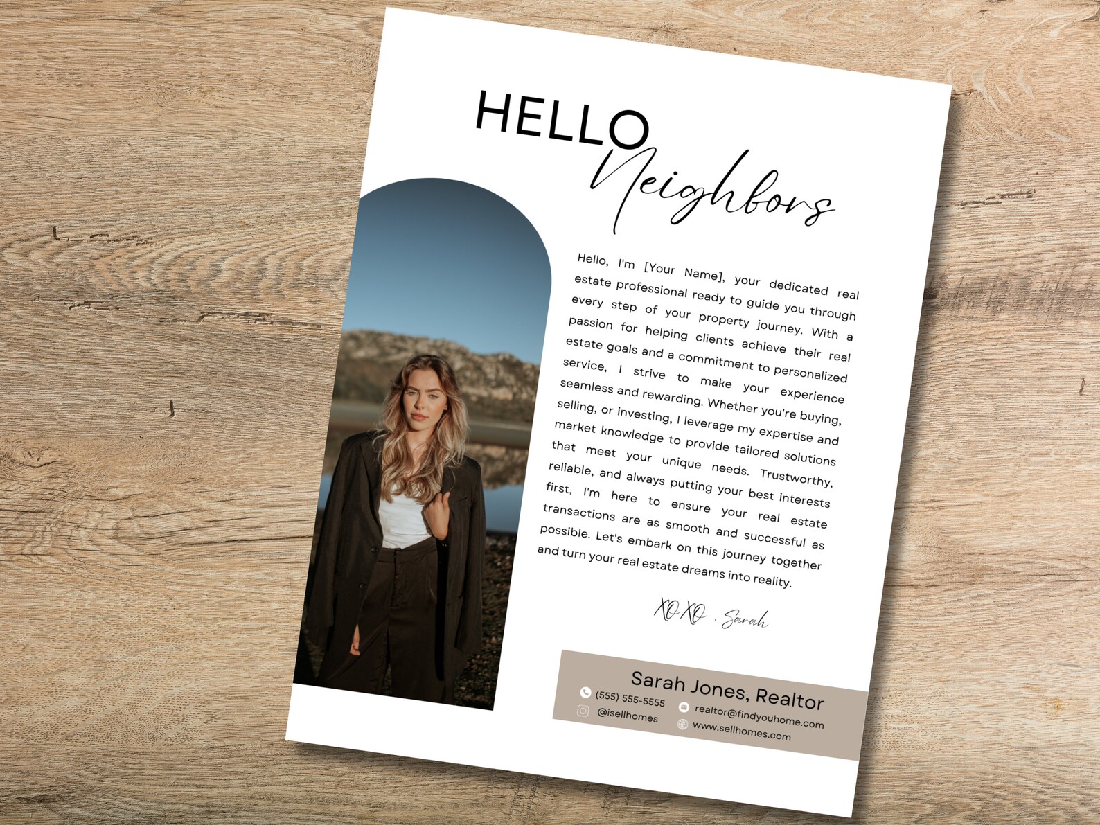 Realtor Prospecting Flyer, Real Estate Custom Template, New Agent Flyer ...