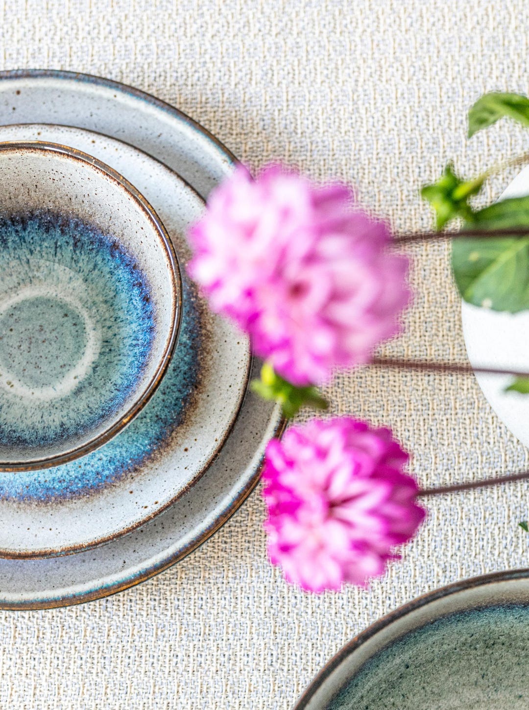 Handcrafted Stoneware Dinnerware Set - 16-piece Portuguese Collection ...