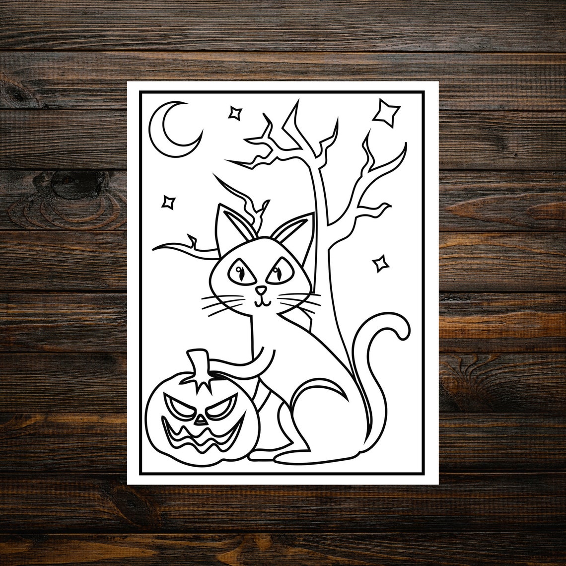 40 Halloween Coloring Book 1 Cover Page Printable Spooky Coloring Pages ...