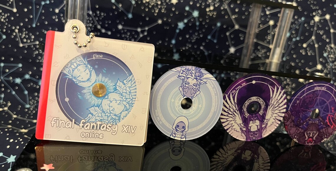 Final Fantasy XIV CD Charms - Etsy