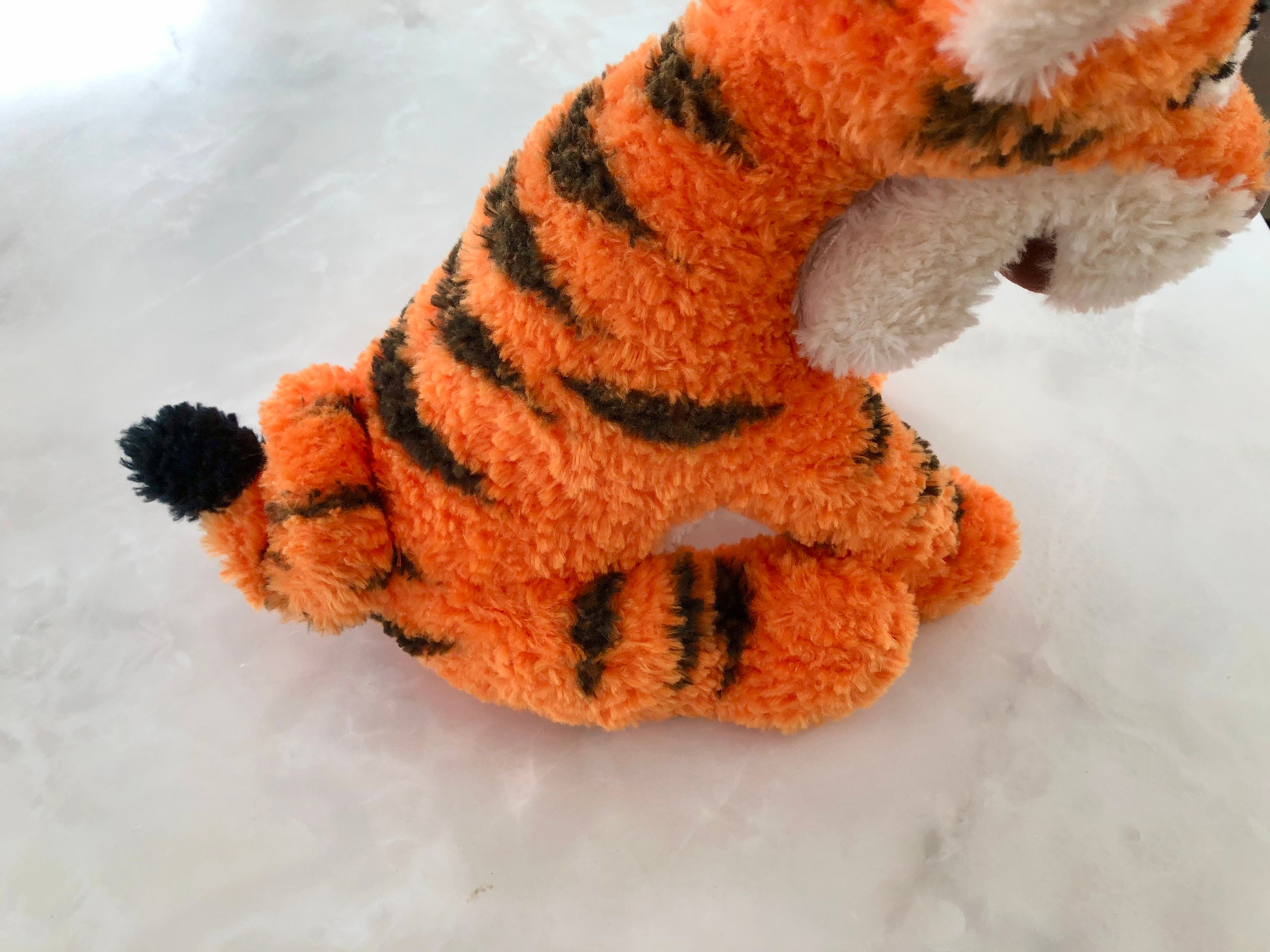 Disney Parks 14 Tigger Plush Curly Tail Fluffy Soft Texture - Etsy