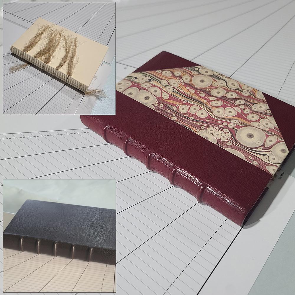 Bookbinding Layout Guide Template for Creating Raised Bands on a Book ...