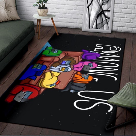 Among Us Area Rug Game Rug Home Decor Modern Rugs Rug for - Etsy