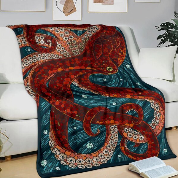 Octopus Blanket - Etsy