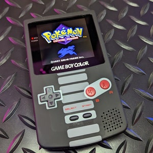 Game Boy Color XL-IPS Backlit Screen DMG Dark Custom - Etsy