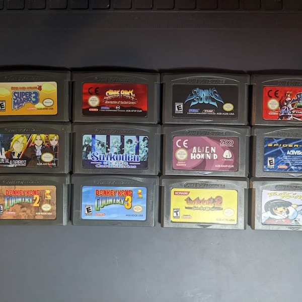 Game Boy Advance Games - Etsy