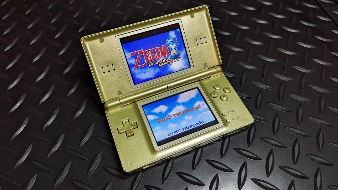 DS Lite Handheld Nintendo Console Limited Zelda Edition - Etsy