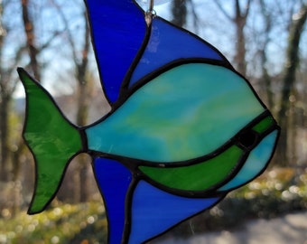Stained Glass Fish - Etsy