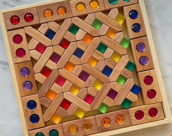 Wooden Gem Blocks - Etsy