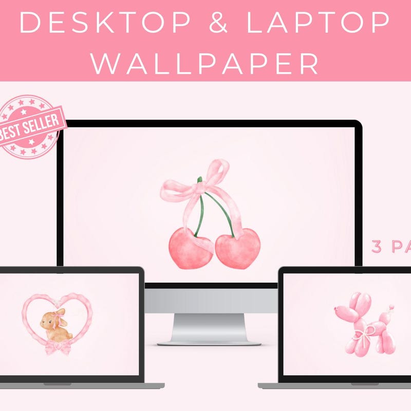 Laptop preppy backgrounds - Etsy Nederland
