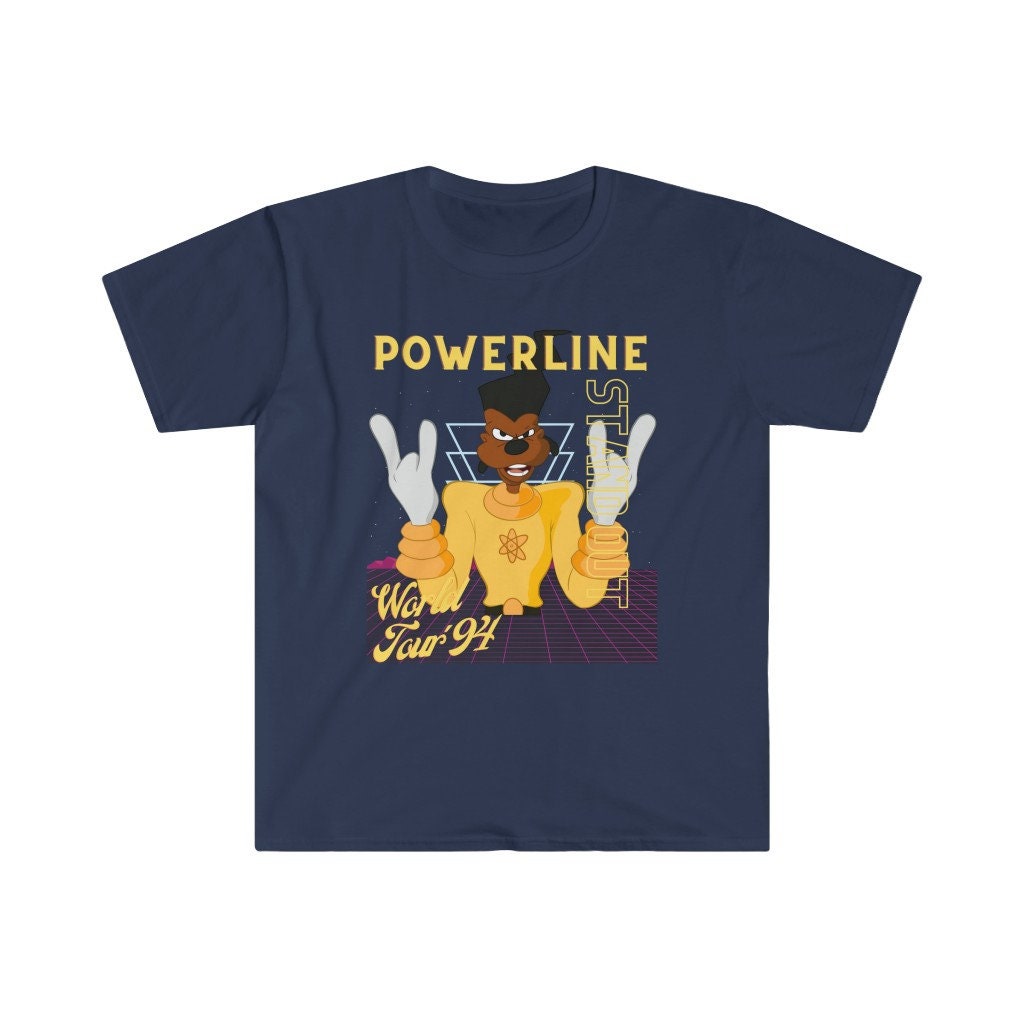 Powerline Shirt | Goofy Movie Powerline Stand Out World Tour 94 Shirt 2 ...