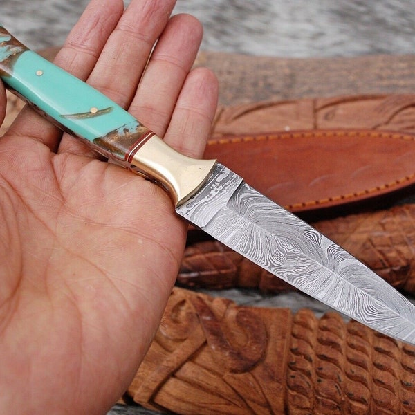 Damascus Dagger - Etsy