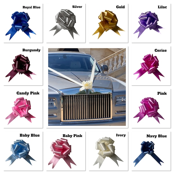 Wedding Car Ribbon - Etsy UK