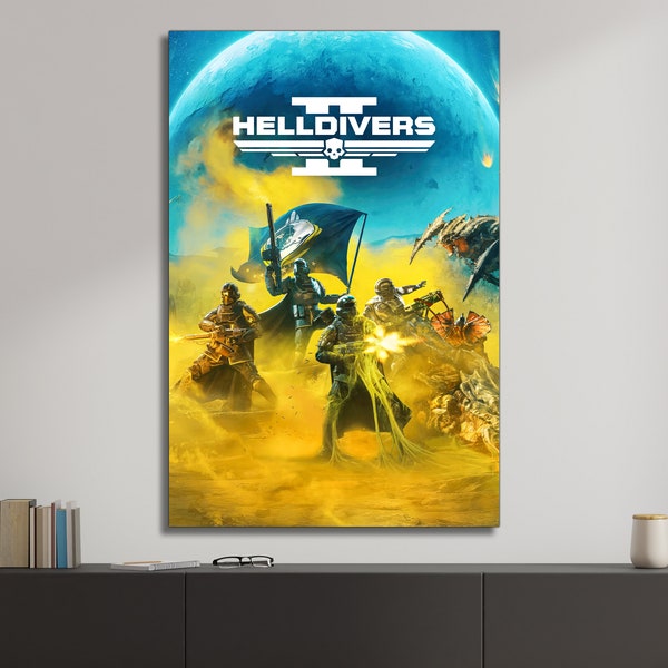 Helldivers Posters - Etsy