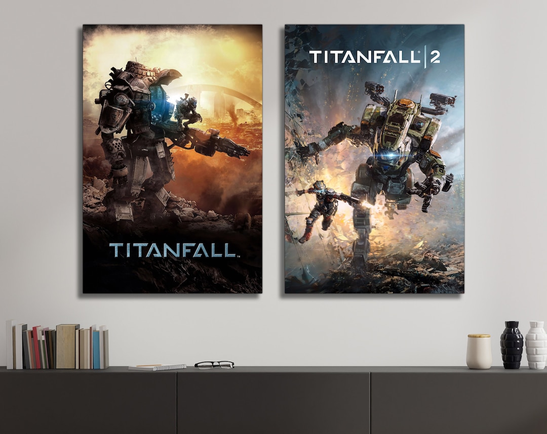 Titanfall Video Game Posters & Canvas titanfall 1, Titanfall 2 - Etsy