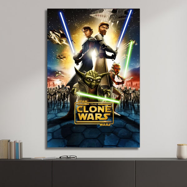 Clone Wars Poster - Etsy