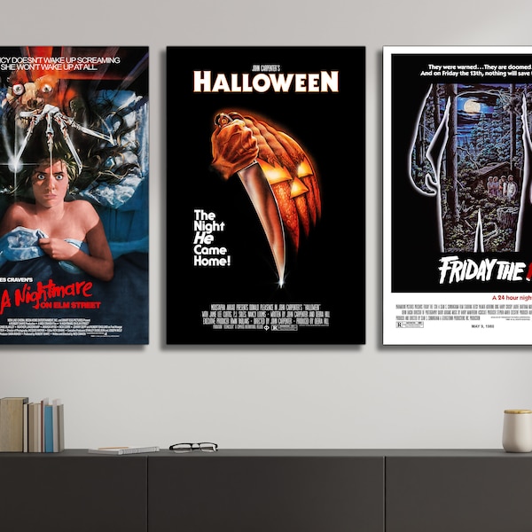 Horror Movie Poster - Etsy