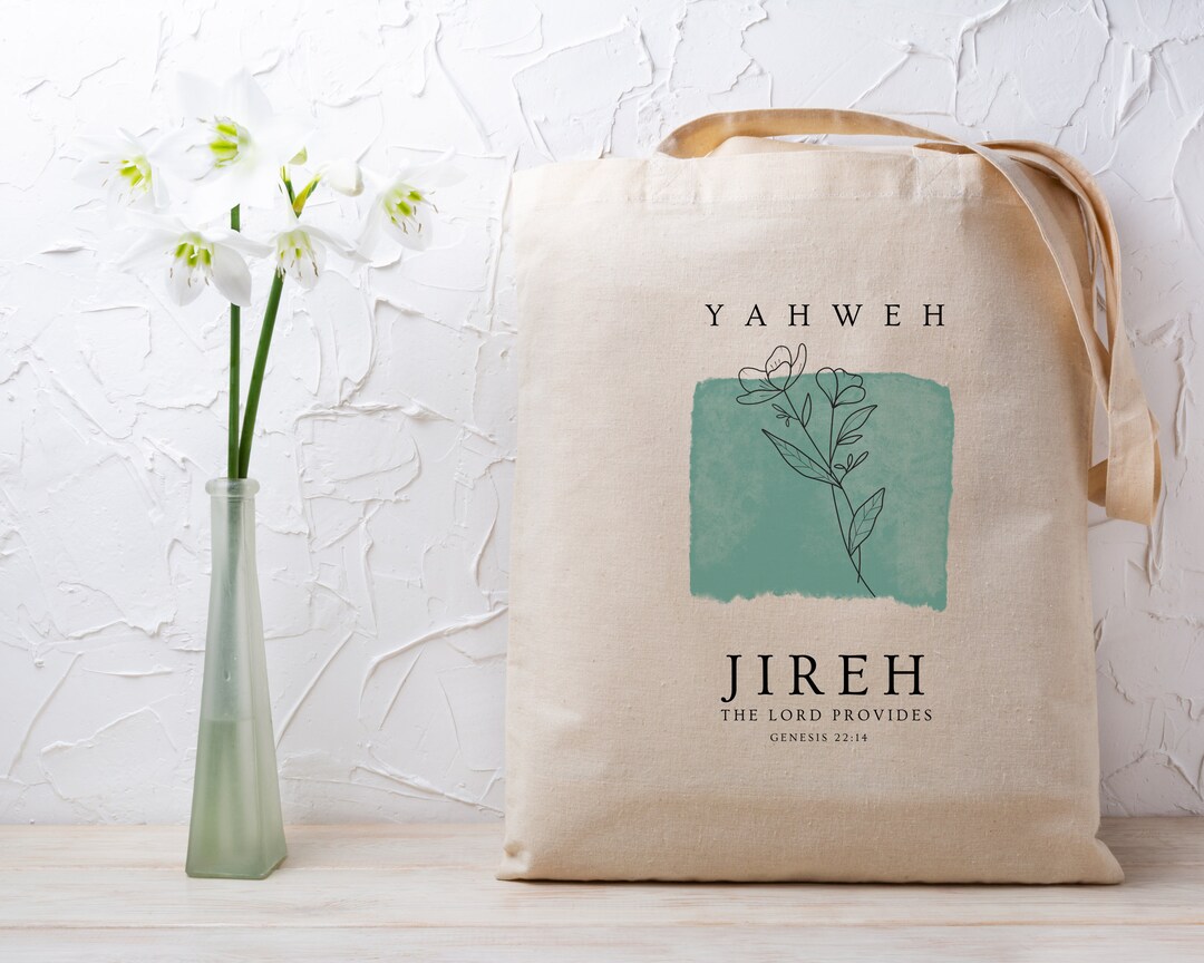 Hebrew Names of God, Christian Tote Bag, Tote Bag Aesthetic, Church ...