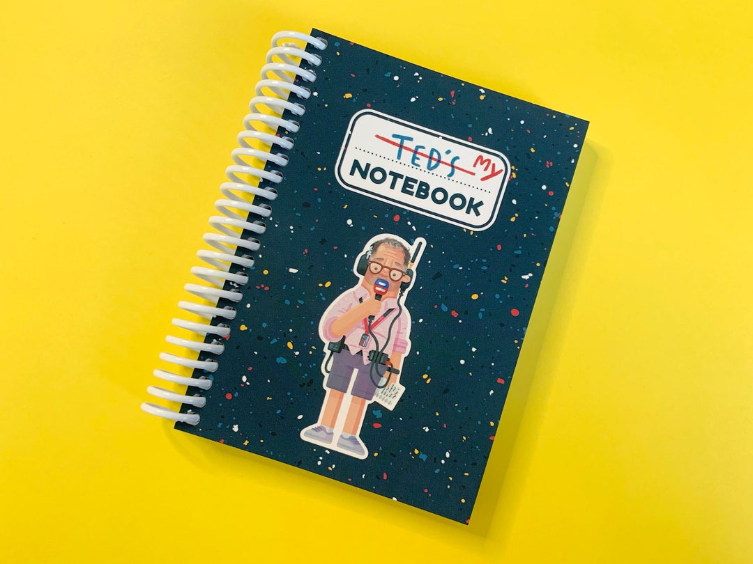 Ted's Notebook A6 Notepad Formula 1 Fan Gift Ted Kravitz Fan Art, F1 ...