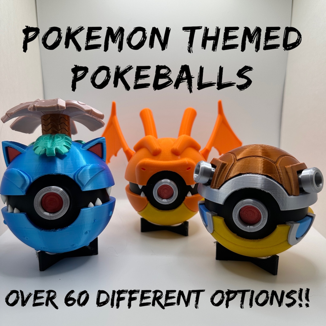 Pokemon Themed Balls - Etsy