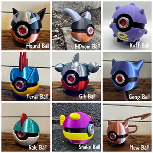 Pokemon Themed Balls - Etsy