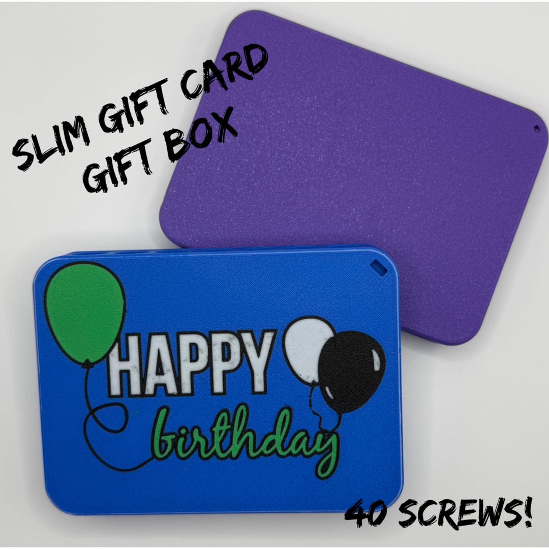 Slim Gift Card Box – Trading Card Storage, Tool-free Assembly - Etsy