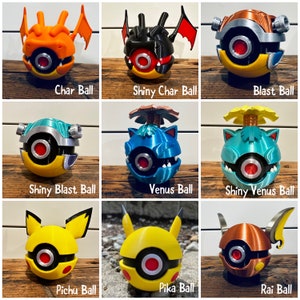 Pokemon Themed Balls - Etsy