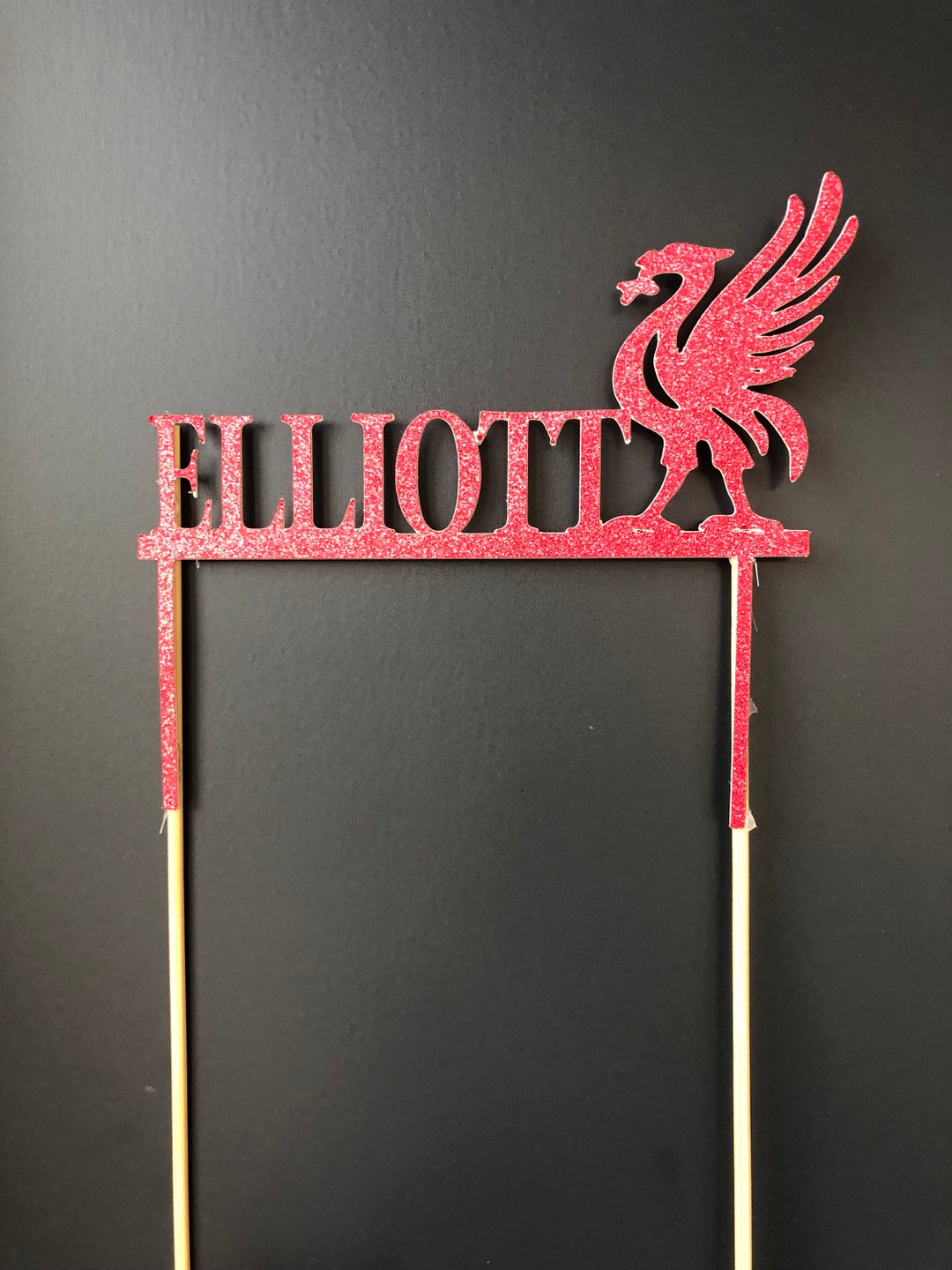 Personalised Liverpool FC Cake Topper - Etsy UK