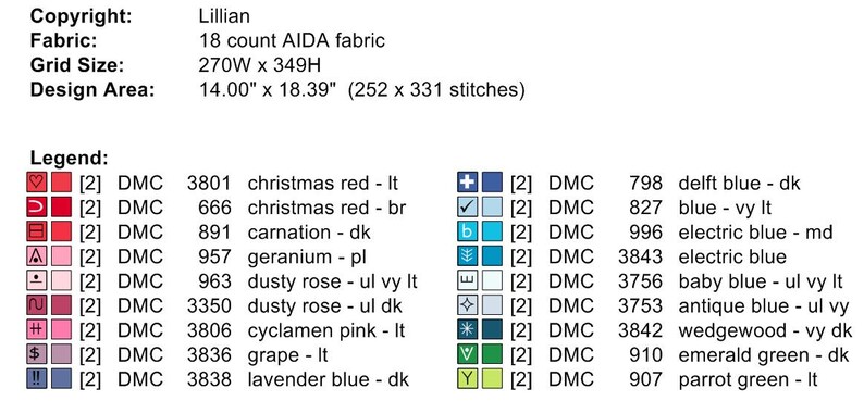 Pdf PEPPA PIG Grosgrain Ribbon Counted Cross Stitch Pattern Chart ...