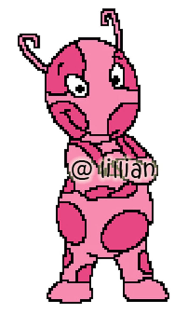PDF 5 Sets BACKYARDIGANS Austin Pablo Tasha Tyrone Uniqua Counted Cross ...