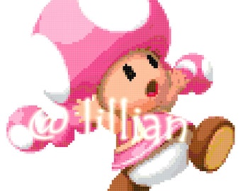 PDF Super MARIO WARIO Counted Cross Stitch Pattern Chart - Etsy