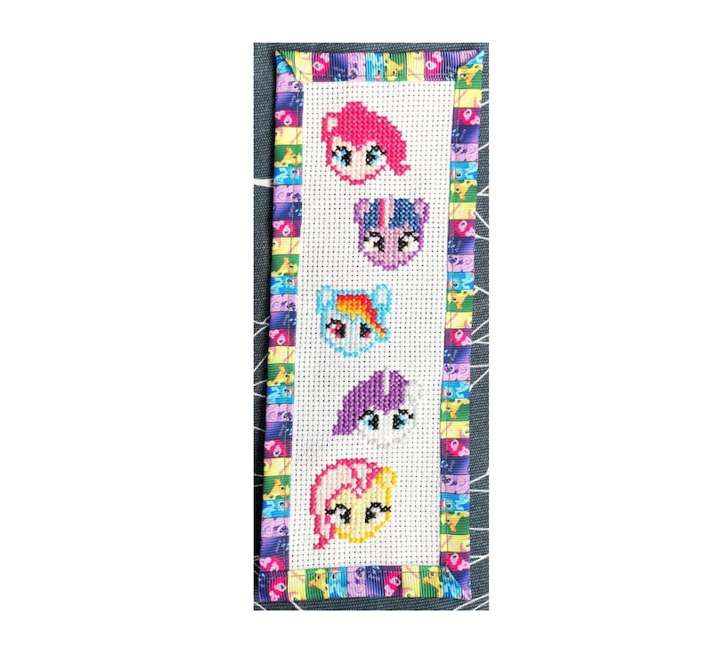 DIY Finished Completed the MY Little PONY Grosgrain Ribbon Counted ...