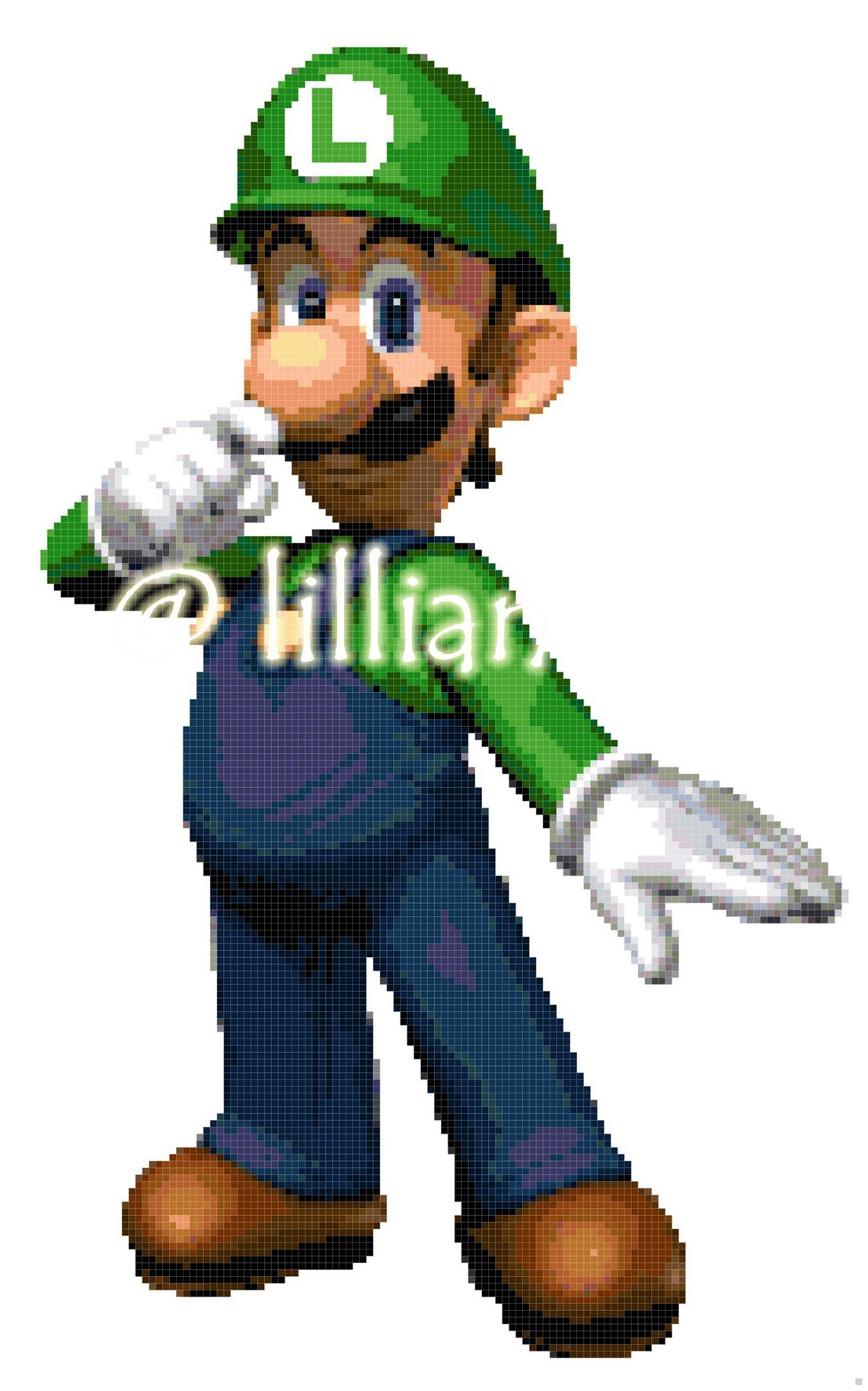 PDF 35 Sets SUPER MARIO Luigi Toad Yoshi Wario Waluigi Kirby Luna ...