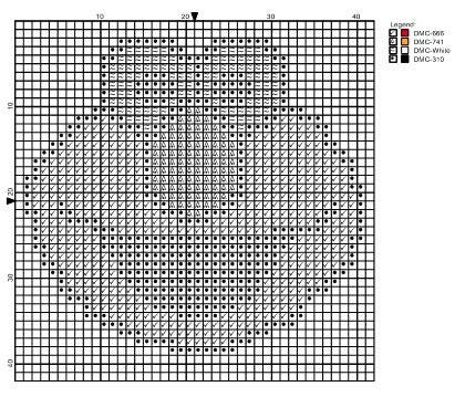 PDF MICKEY Mouse Salute Counted Cross Stitch Pattern Chart - Etsy