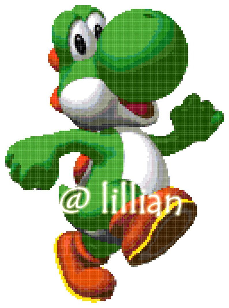 PDF 35 Sets SUPER MARIO Luigi Toad Yoshi Wario Waluigi Kirby Luna ...