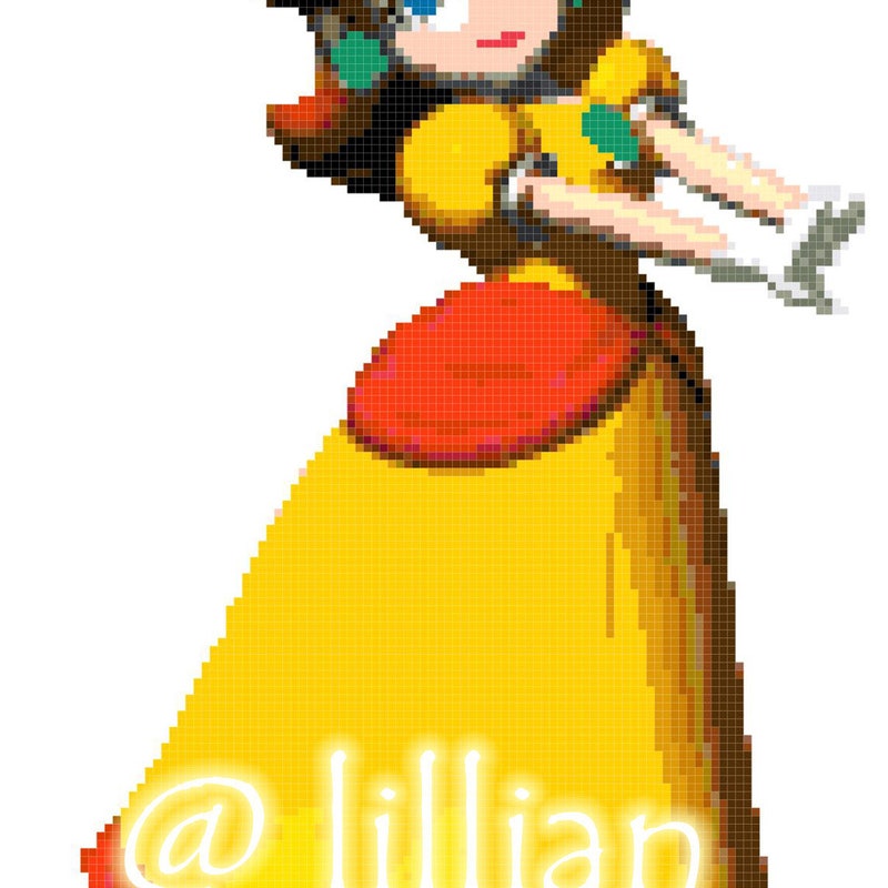 Princess Daisy - Etsy