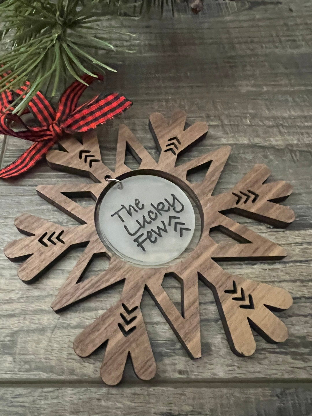 Walnut the Lucky Few Snow Flake Ornament Down Syndrome Awareness ...