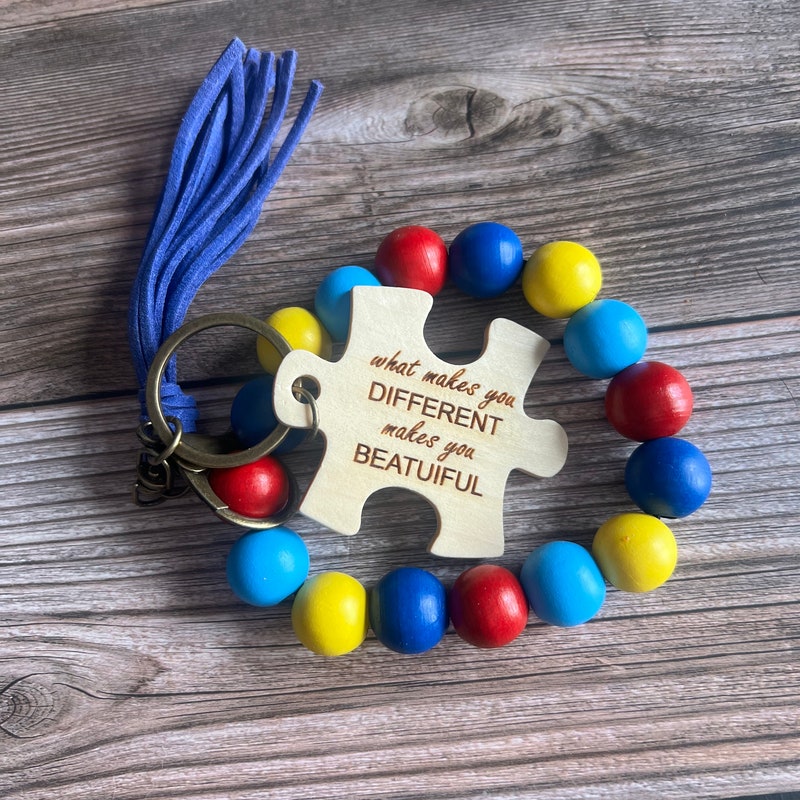 Autism Key Chain - Etsy