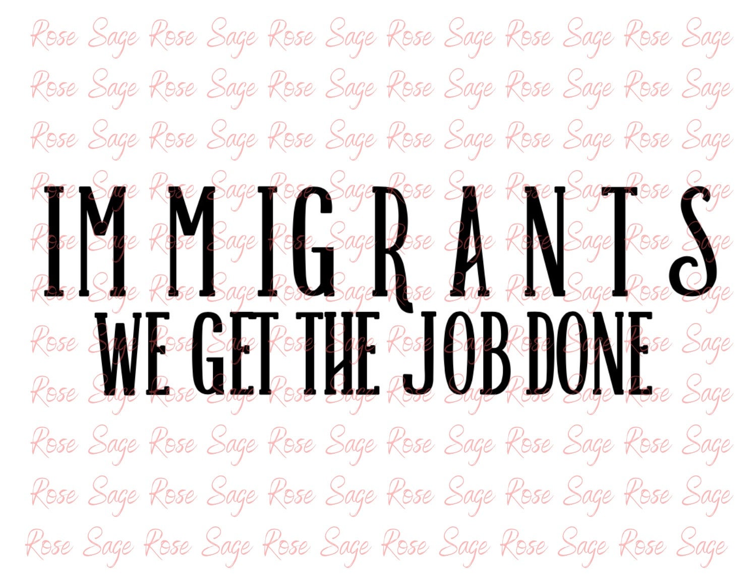 Immigrants Get It Done Svg, Png, Trendy Svg, Trendy Png, Cricut Cut ...
