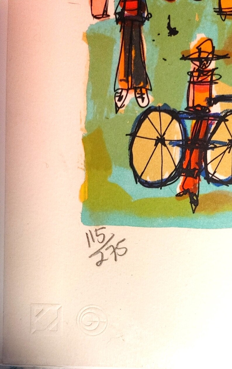 Susan Pear Meisel loiseau Bleu Limited Edition Lithograph - Etsy