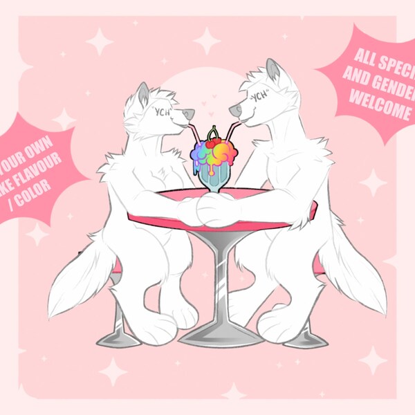 Furry Couple Ych - Etsy