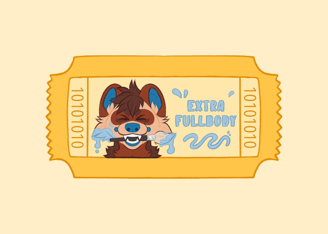 EXTRA FULLBODY TICKET - Etsy