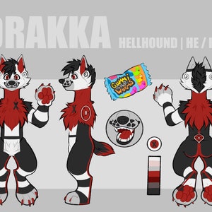 Fursuit Friendly Furry / Fursona Reference Sheet - Etsy