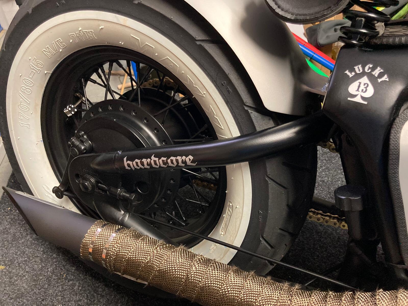 Stickers, Bobber, Chopper, OLDSCHOOL, Sticker, Hardcore, Handmade ...