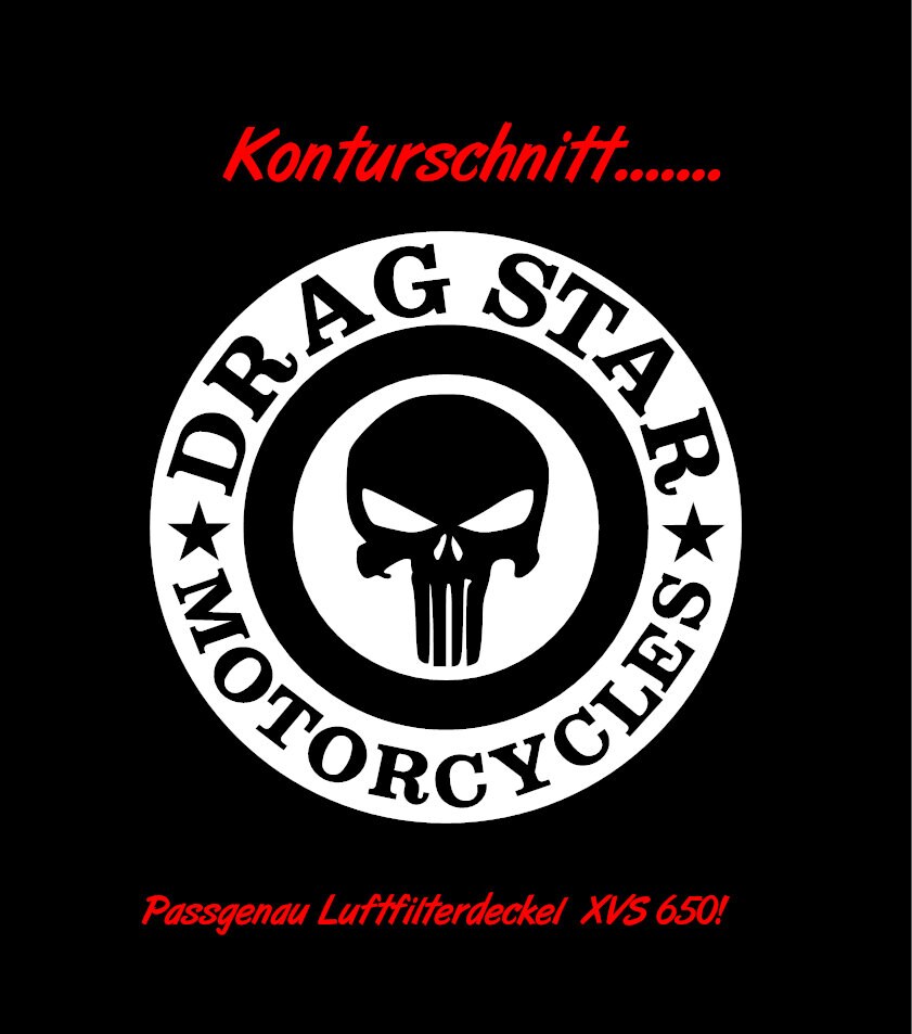 Yamaha Drag Star Xvs 650 Sticker, 7 Colors, Air Filter, Cover, Bobber 
