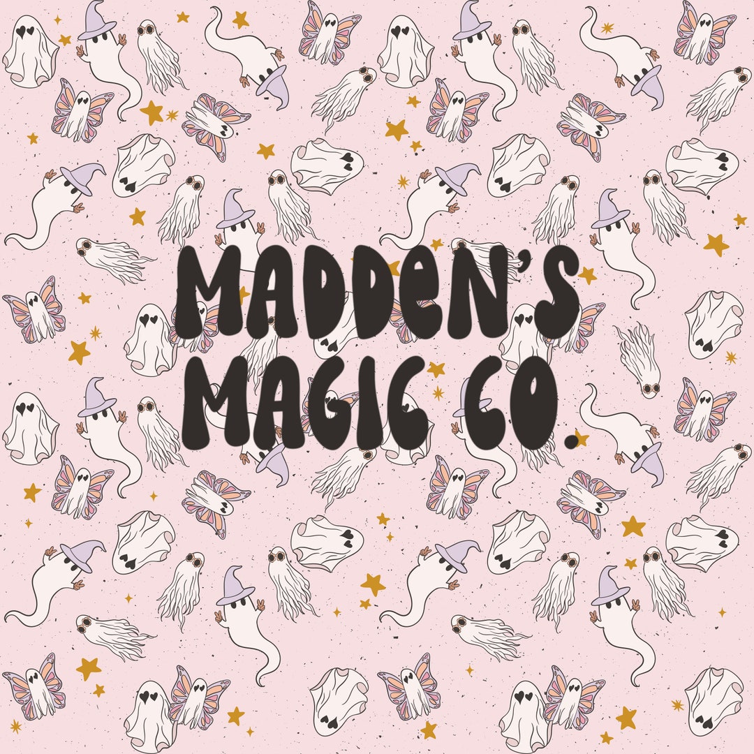 Halloween Seamless Pattern, Boho Ghosts - Etsy