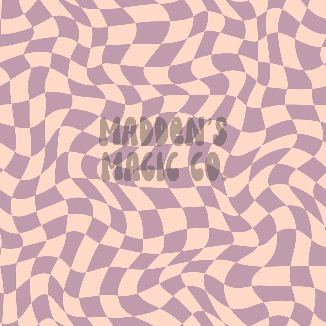 Dark Purple Wavy Checkered Seamless Pattern Design for Fabric Printing ...